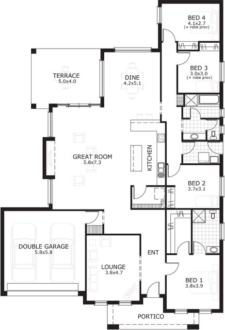 Sterling Homes • Meridian 215 - Sterling Homes - Home design - Modern ...