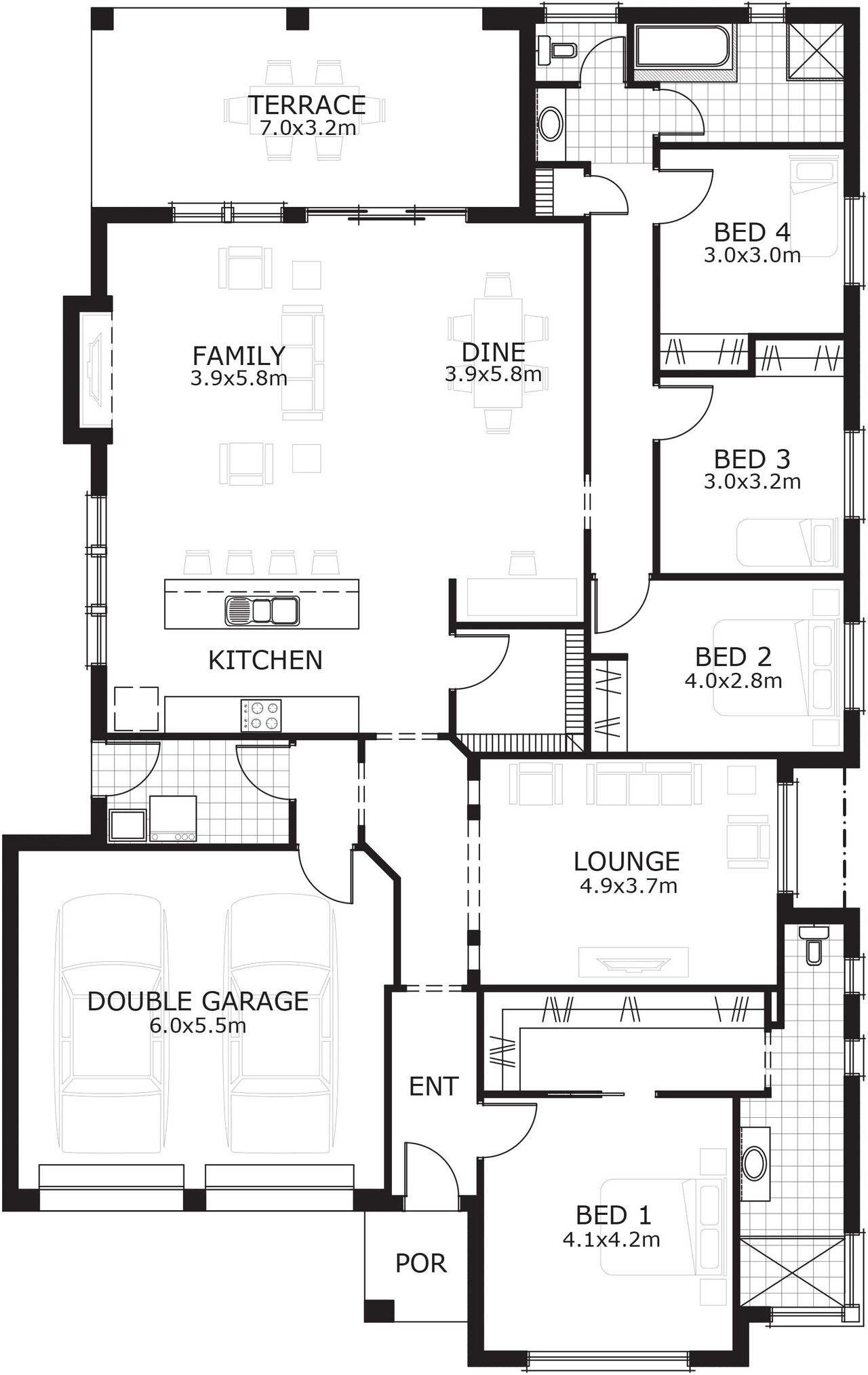 Sterling Homes • Verona 210 - Sterling Homes - Home Designs - Home ...