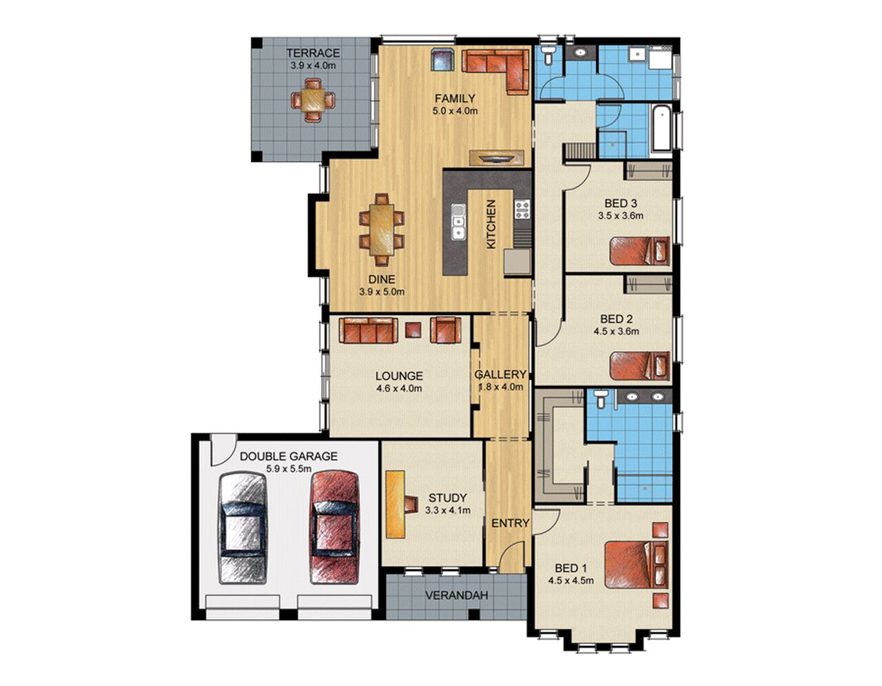 Sterling Homes • Lawson - Home Design - Sterling Homes - Home Builders ...